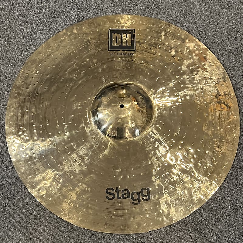 Stagg DH-RS30B Dual Hammered 30 Inch Super Ride Cymbal 2019 | Reverb