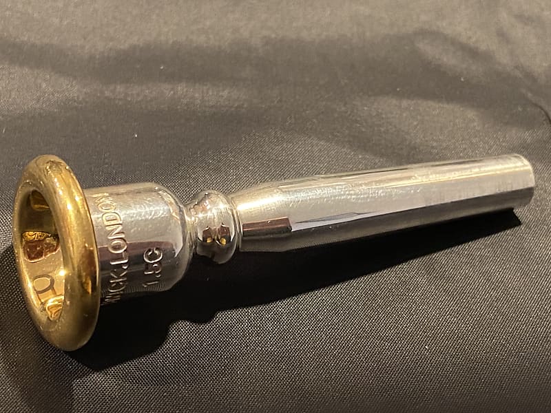 Dennis Wick Heritage 1 1/2C Trumpet Mouthpiece Gold rim | Reverb