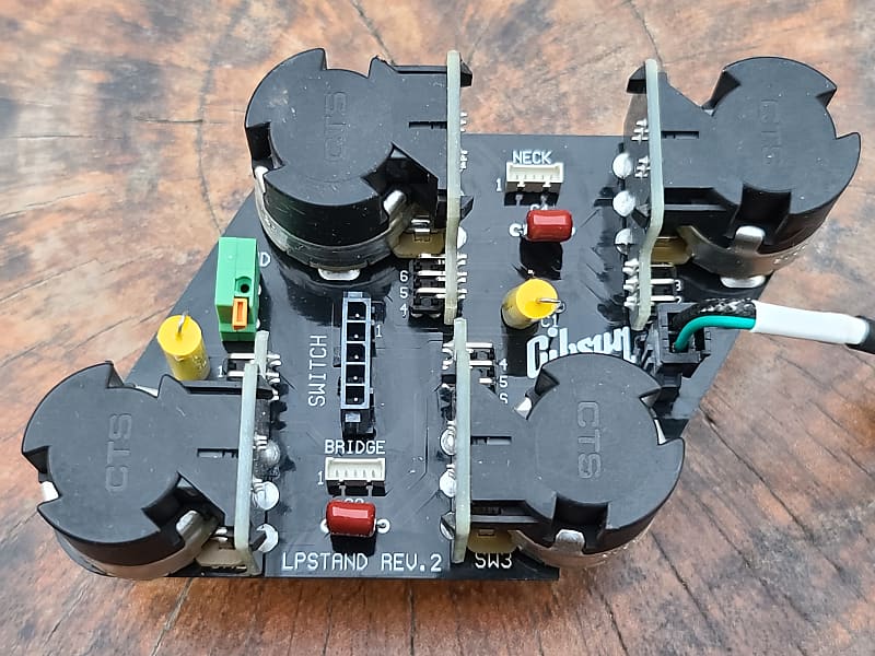 Gibson Les Paul Quick Connect Control Board / Push Pull | Reverb