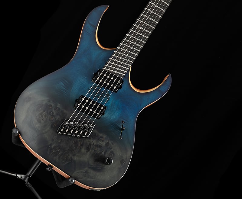 Mayones Duvell Elite 6 VF Dirty Blue Black Horizon | Reverb