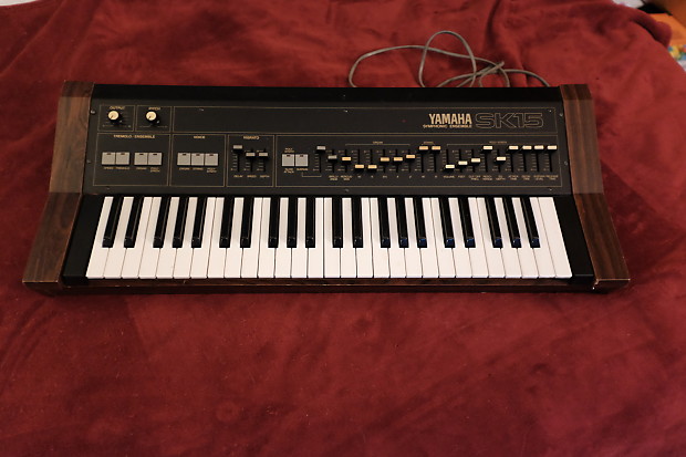 Yamaha SK15 Organ, Strings Machine, Synthesizer | Reverb
