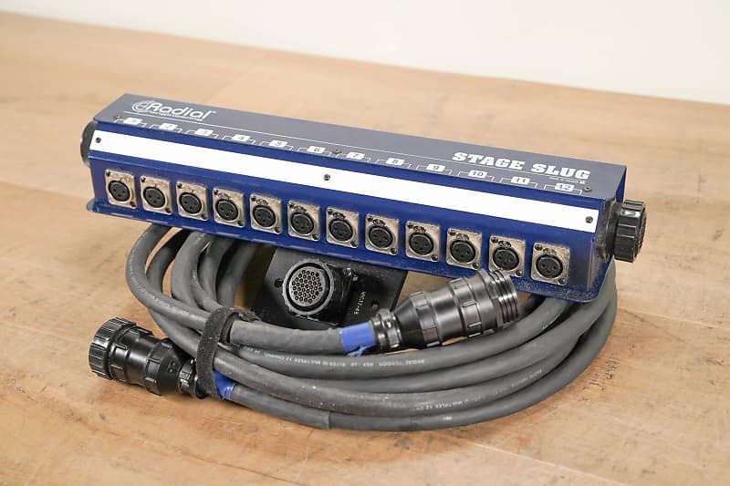 Radial Stage Slug with 25' Multpin Cable and Wall Mount | Reverb