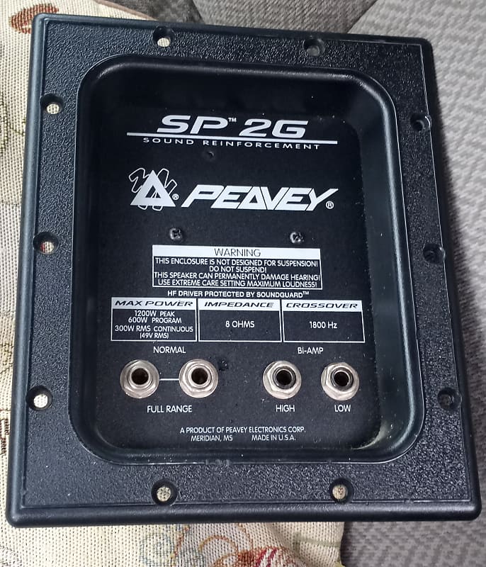 Peavey Sp2g 1.8 k 8 ohms crossover Network | Reverb