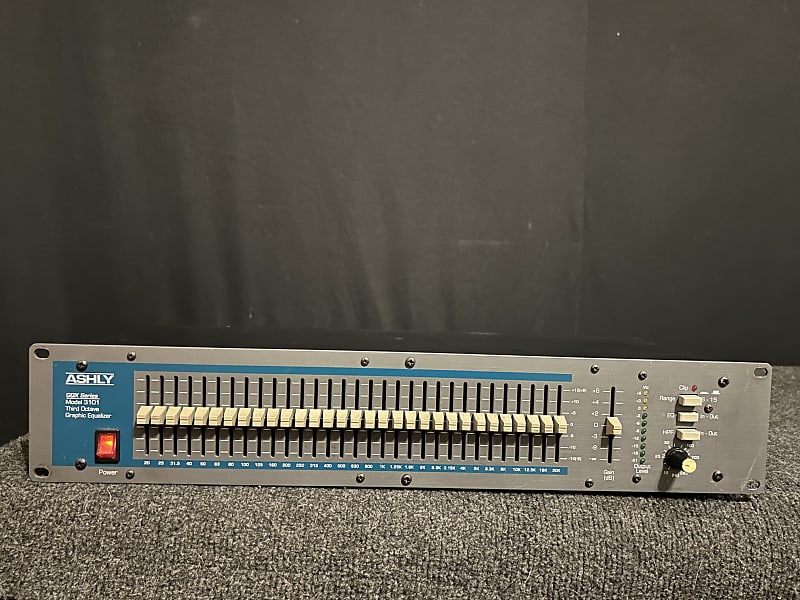 Ashly GQX 3101 Third Octave Graphic Equalizer VINTAGE EQ #221 | Reverb