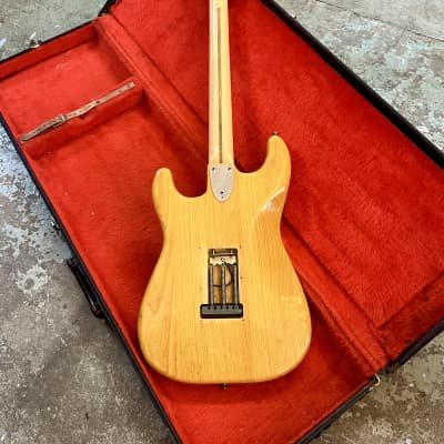 Fender Stratocaster 1975 - Natural original vintage USA maple | Reverb