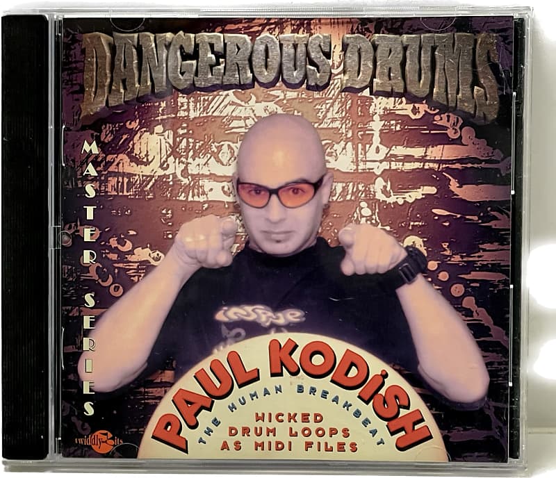 Twiddly Bits Paul Kodish Dangerous Drums MIDI Files 3.5” | Reverb