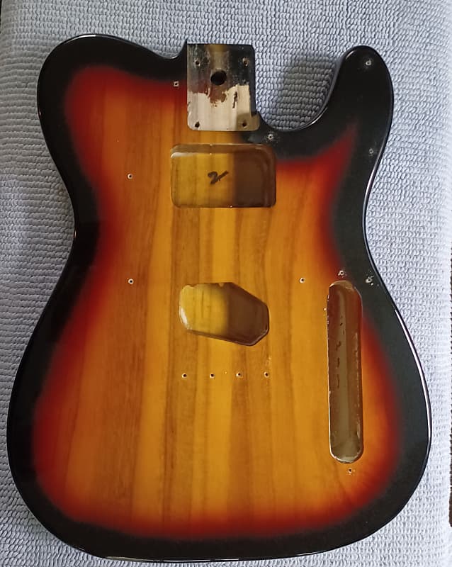 Telecaster Style Unknown Unknown Sunburst | Reverb