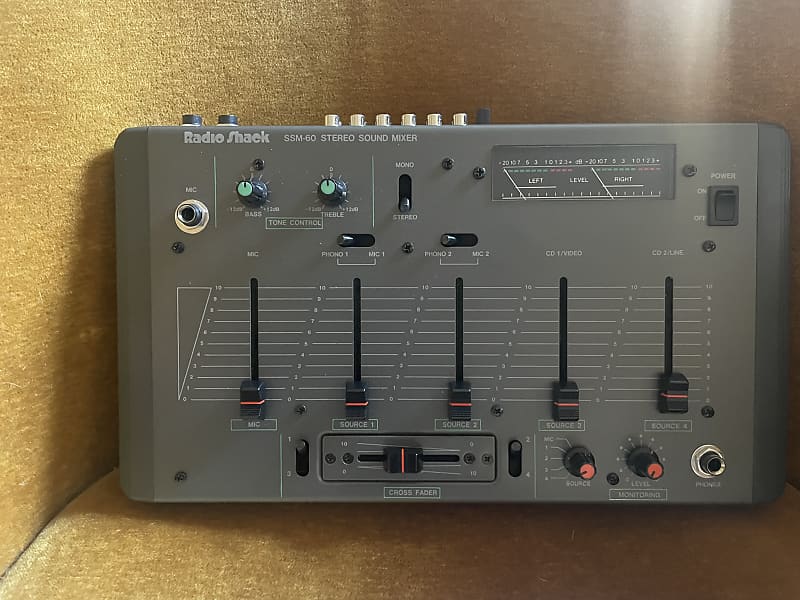 Radio Shack SSM-60 4 Channel Audio Mixer with Tone | Reverb UK