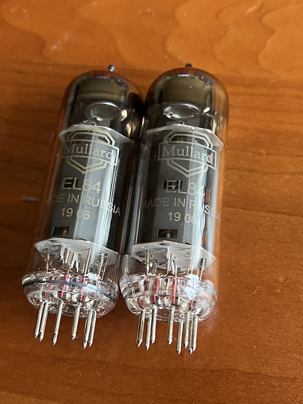 Mullard EL84 Matched Pair | Reverb