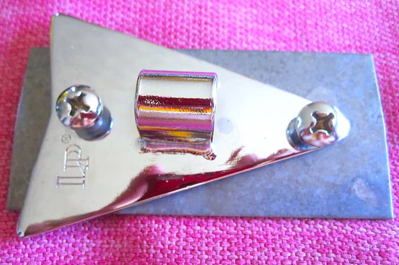 LP LPA424D Conga Lug Side Plate, Chrome - NOS | Reverb