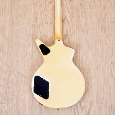 1981 Dean Elite Vintage Electric Guitar White USA-Made | Reverb