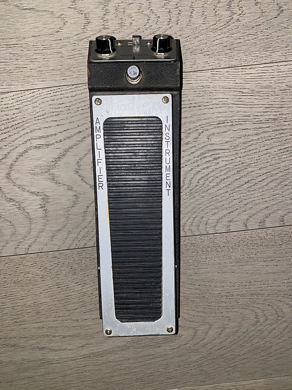 Shin-Ei Fuzz Wah 1970’s - Black / Chrome | Reverb