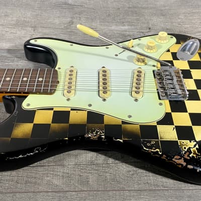 Custom Build Stratocaster 2023 - Checkerboard Burst | Reverb
