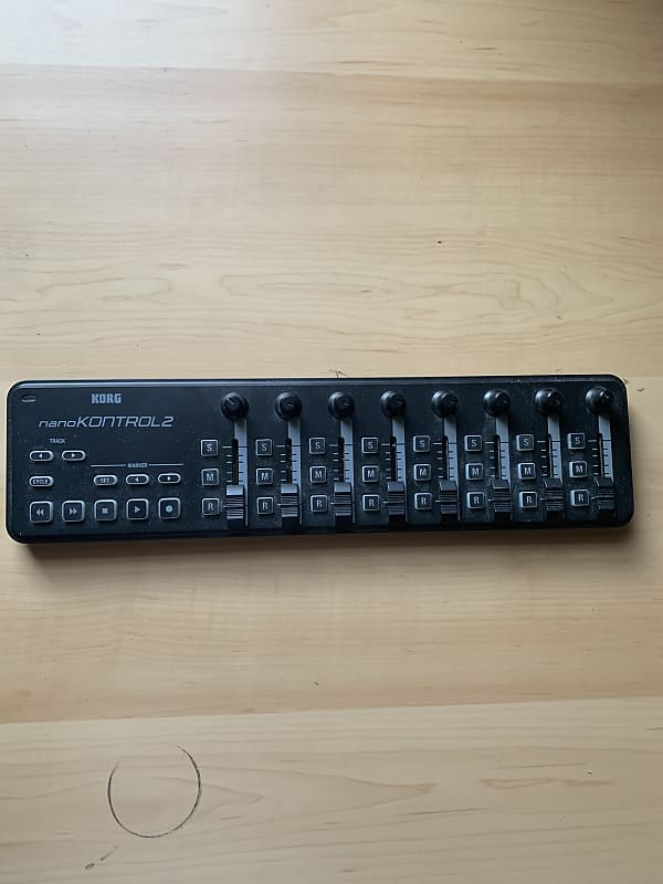 Korg nanoKONTROL2 BK Slimline USB MIDI Control Surface | Reverb