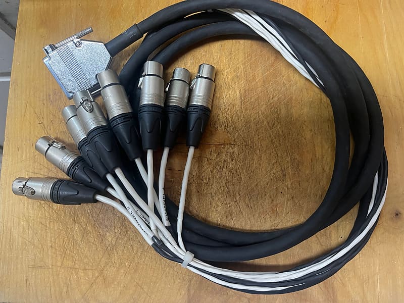 Livewire GCDA88-10L 8 Channel Snake DB25 to Female XLR 10ft | Reverb