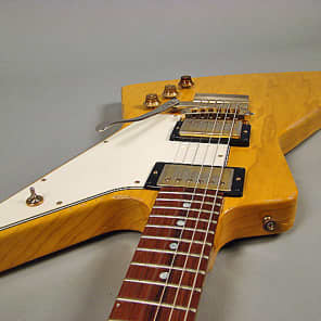Gibson Allen Collins Explorer 2003 korina | Reverb