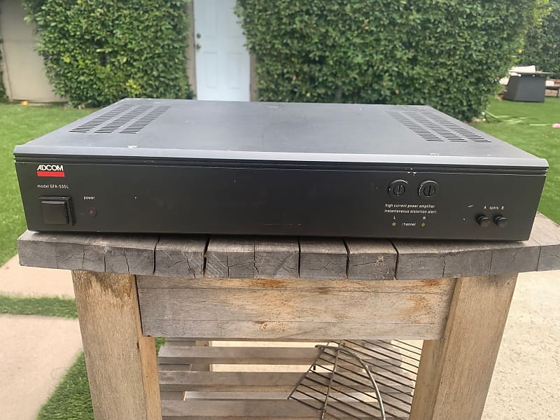 ADCOM GFA-535L Stereo Power Amplifier - Read Description | Reverb