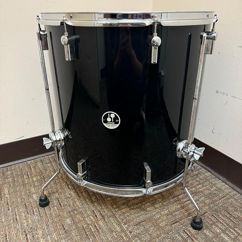 Sonor Phil Rudd AC/DC Special Edition Floor Tom 18x17.5 Black | Reverb