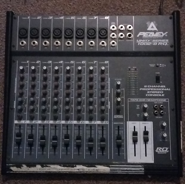 Peavey, 8 channel Stereo Mixer, Unity Series ,1002-8RQ | Reverb