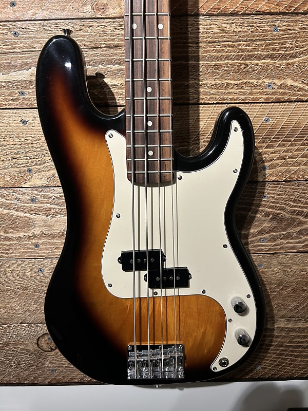 Epiphone Precision Bass Partscaster 80’ to 90’s - 3 Tone | Reverb
