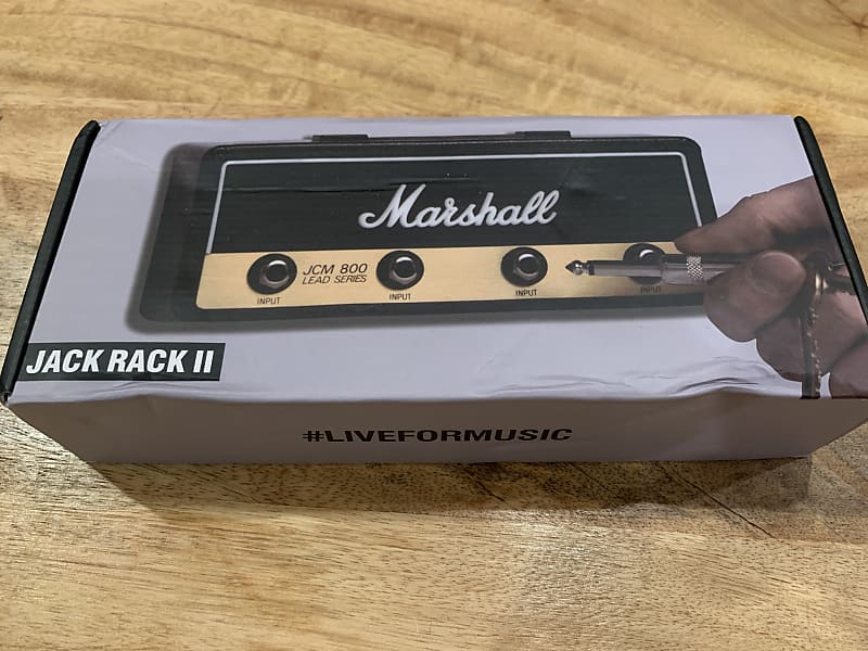 Marshall Amp Jack Rack II wall Keychain holder | Reverb