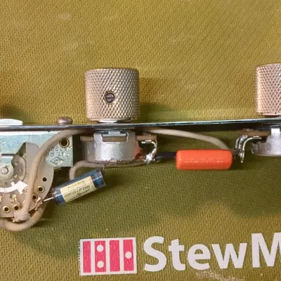 Fender Pre Wired Telecaster Esquire Control Plate Aged | Reverb