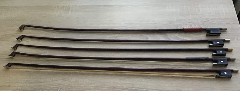 Lot 5 Vintage Bows violin | Reverb