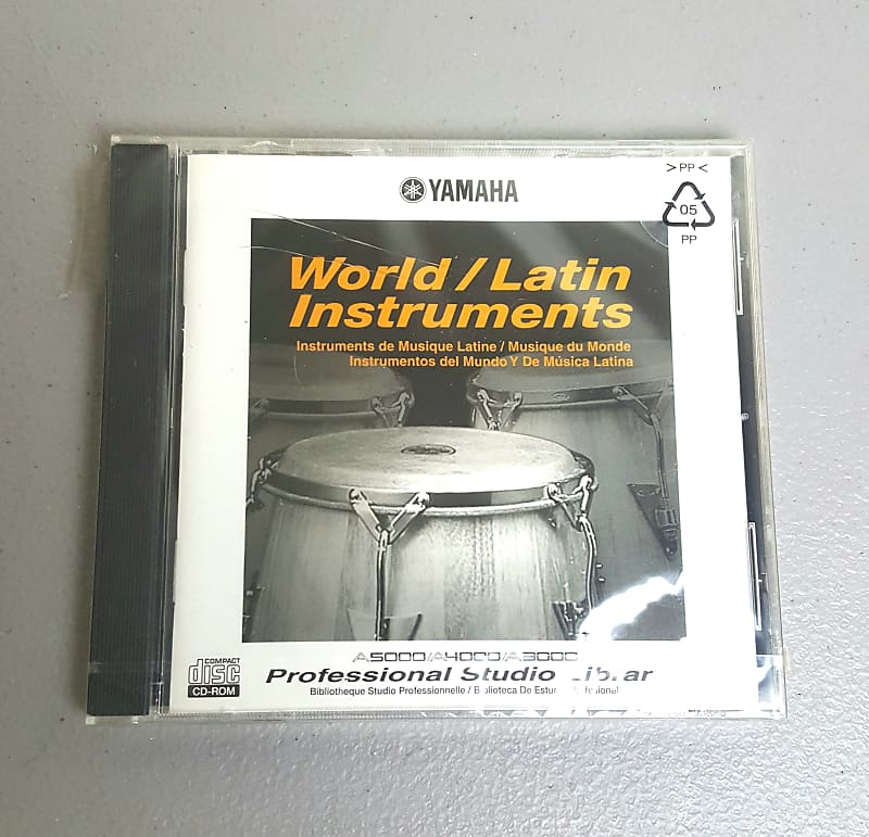 Yamaha A5000/A4000/A3000 Sampler CD Rom - PSLCD-106 - | Reverb