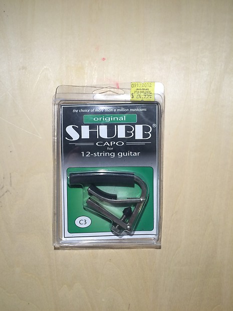 Shubb C3 Guitar Capo for 12-string Guitar | Reverb