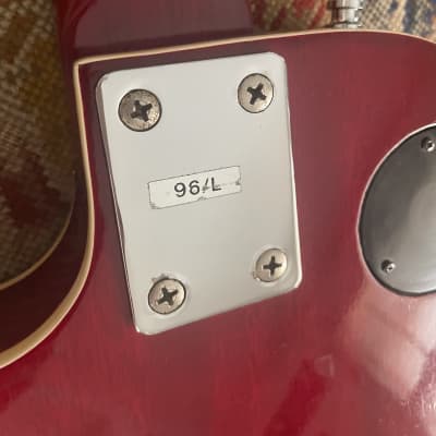 Satellite Les Paul Cherry Sunburst 1970s Vintage MIJ Made | Reverb UK