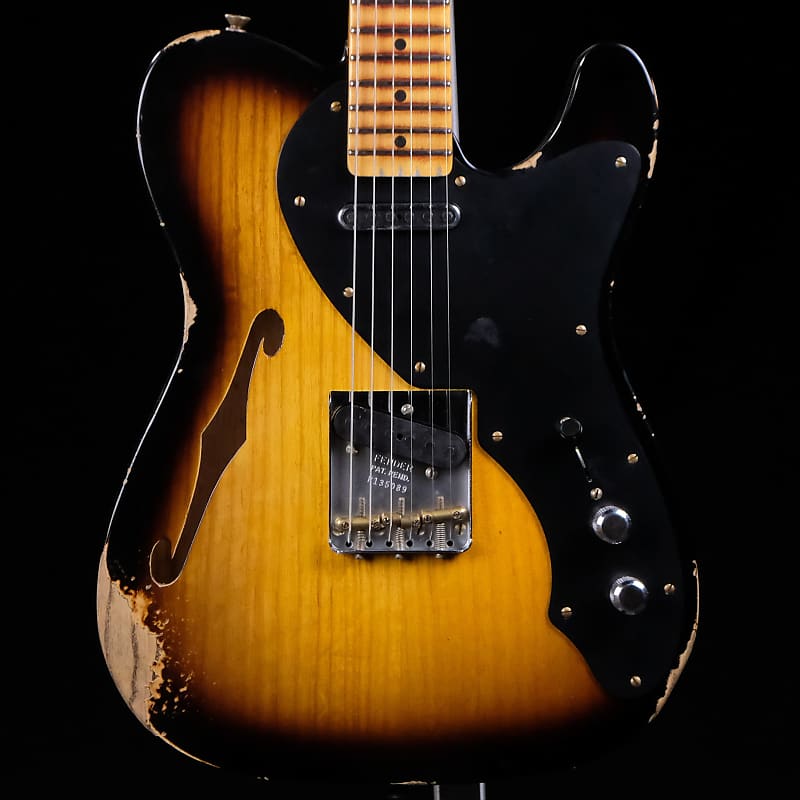 Fender Custom Shop Limited-Edition Nocaster Thinline Relic | Reverb
