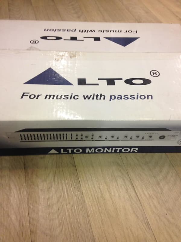 ALTO Monitor 19" Rack PA/Monitor Processor | Reverb