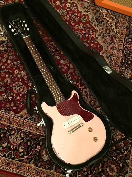 Rock n Roll Relics Thunders Les Paul Jr Shell Pink | Reverb