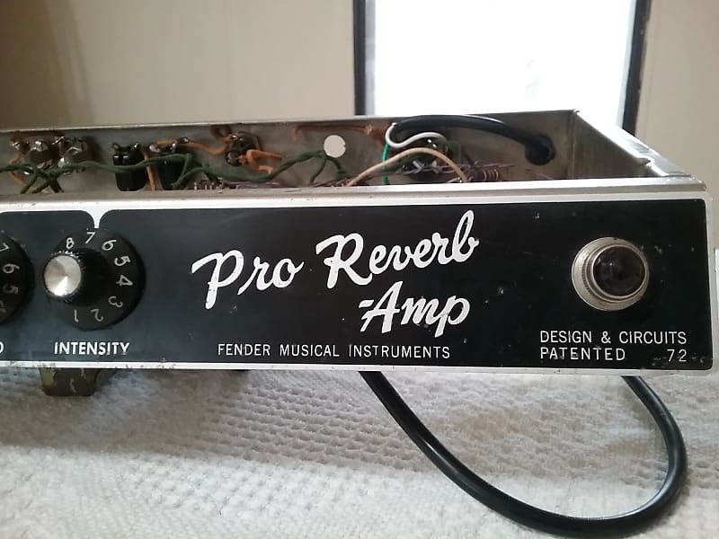Fender 1966 Pro Reverb Black Face 1966 Black | Reverb