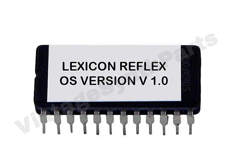 Lexicon Reflex - Version 1.0 Firmware OS Eprom Rom - Effect | Reverb