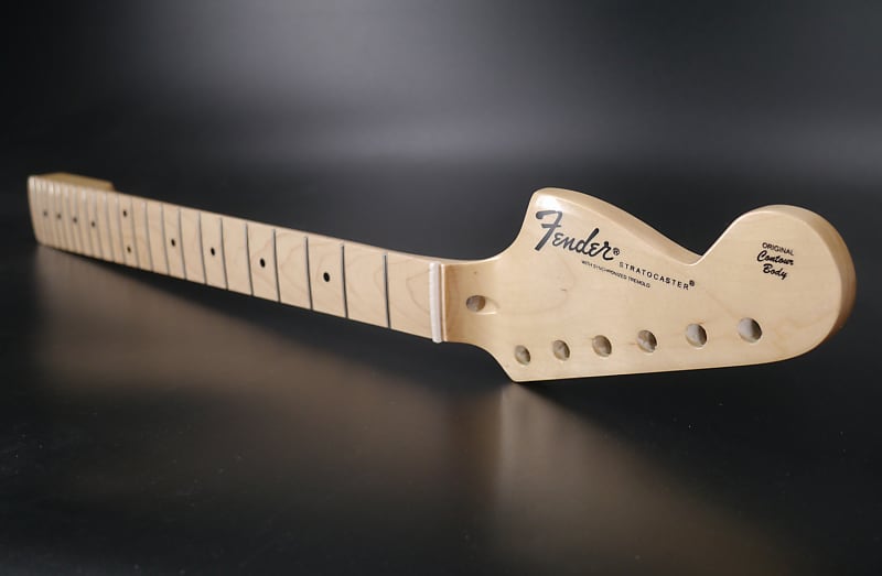 Strat Style Reverse Headstock Maple Neck | Reverb