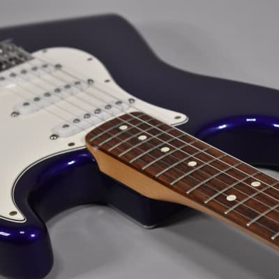 2000 Fender Standard Stratocaster Midnight Blue Finish | Reverb