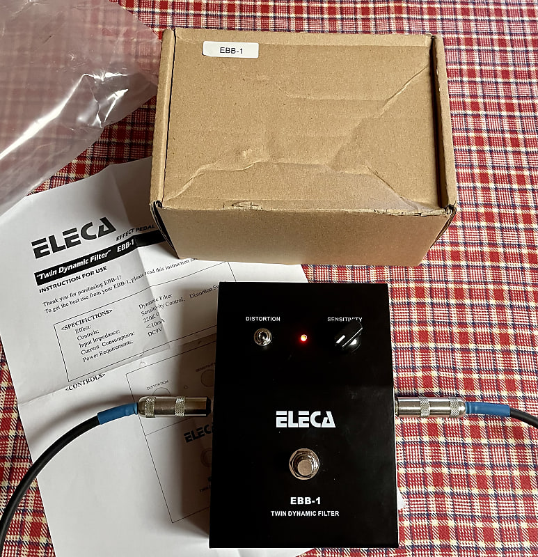 Eleca EBB-1 ( Bassballs clone) Twin Dynamic Filter and | Reverb