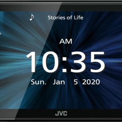 JVC KW-V66BT 6.8" Car Stereo DVD Receiver with Apple CarPlay, | Reverb