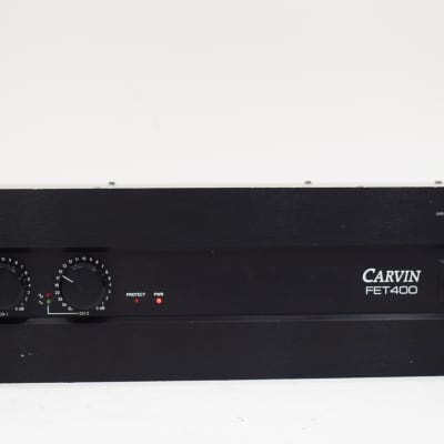 Carvin FET 400 Stereo Power Amplifier | Reverb