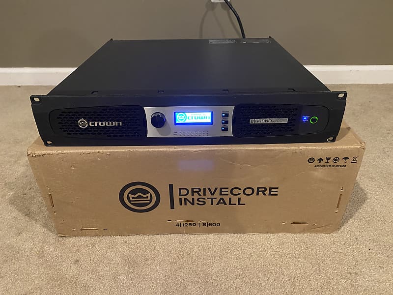 DCi 8|600ND 8-Channel DriveCore Install Power Amplifier w/AVB | Reverb