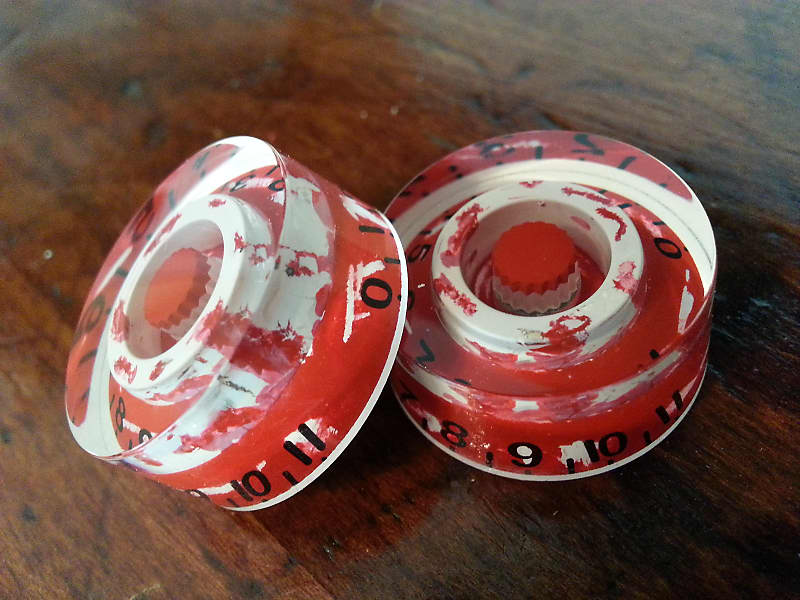 JAT CUSTOM GUITAR PARTS SPEED KNOBS With Vintage Look | Reverb UK