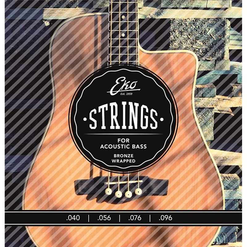 Eko Acoustic Bass Strings 40-96 set | Reverb