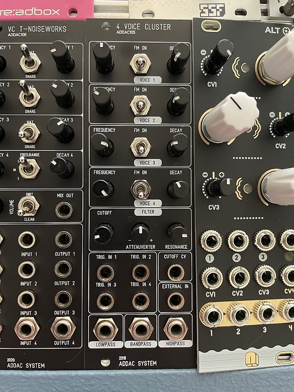 ADDAC System Addac 105 4 Voice Cluster - Black | Reverb