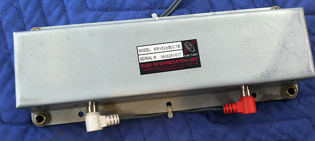 Ruby Spring Reverb Tank | Reverb UK