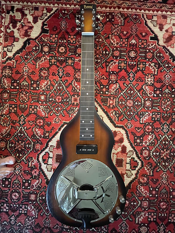 Beard Road-O-Phonic Lap Steel Dobro 2019 - Tobacco Sunburst | Reverb