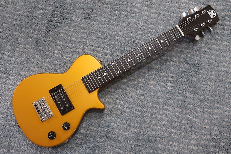 Vintage 1980s Hondo MIJ Rare LP Shape Travel Guitar | Reverb UK