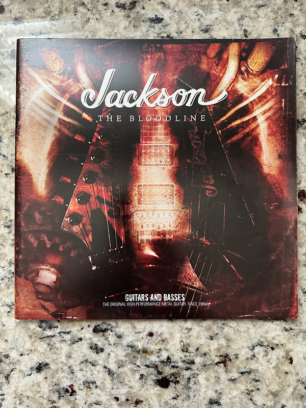 Jackson Bloodline Catalog 2008 King V Rhoads Custom Shop Phil | Reverb