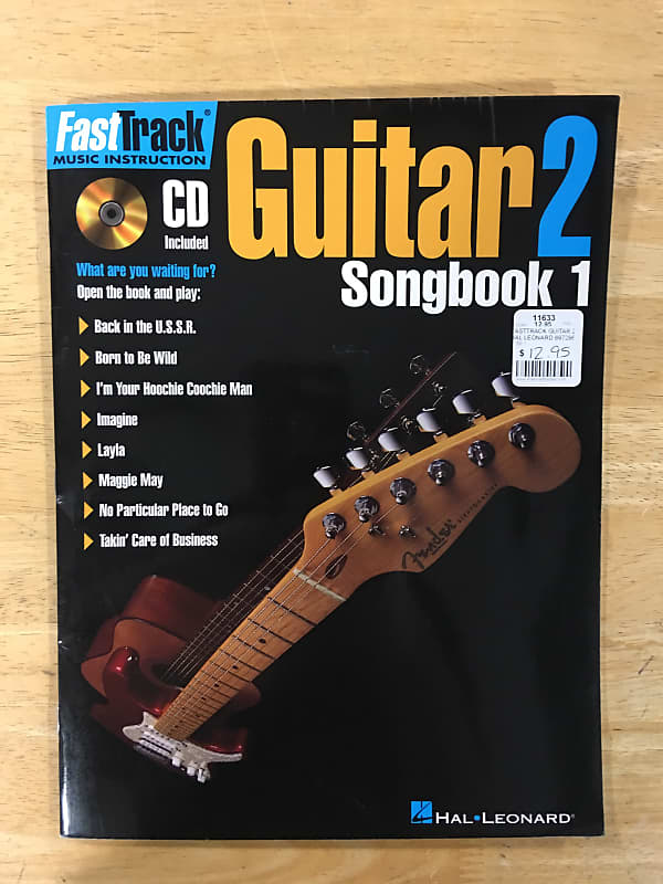 Hal Leonard Fast Track Guitar 2 Songbook | Reverb