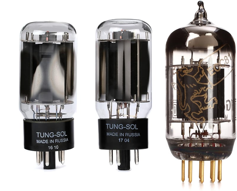 Tung-Sol 6L6GC "STR" Platinum Matched Duet Power Tubes Bundle | Reverb